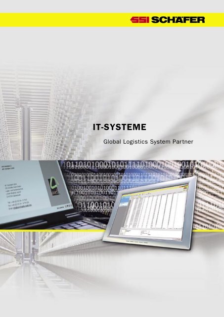 SSI Schäfer IT Prospekt