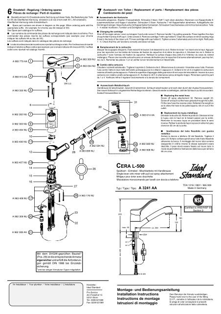 CERA L-500 - Ideal Standard