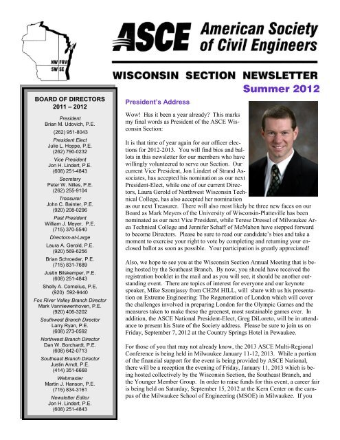 Summer 2012 - ASCE Section/Branch/Council Website Program ...