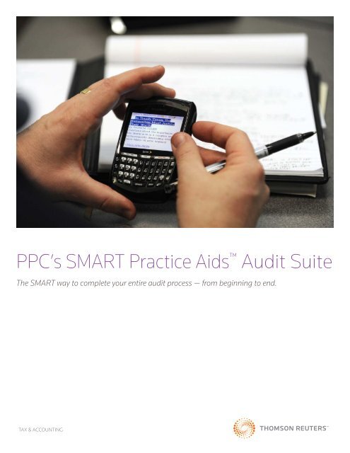 PPC's SMART Practice Aids™ Audit Suite - ria - Thomson Reuters