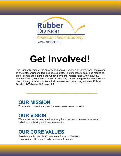 Get Involved Brochure