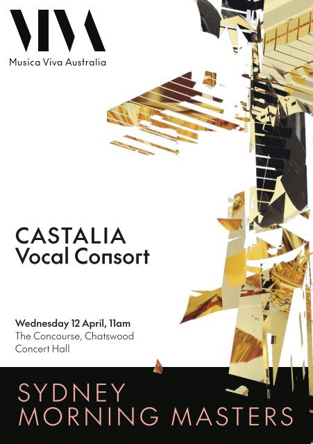 Castalia Vocal Consort Program Guide | April 2023