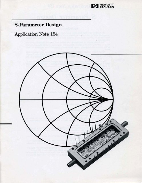 S-Parameter Design Application Note 154 - HP Memory Project