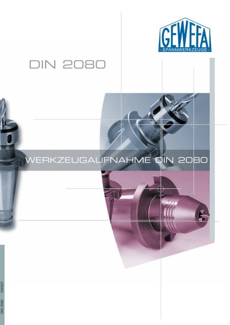 Werkzeugaufnahme DIN 2080