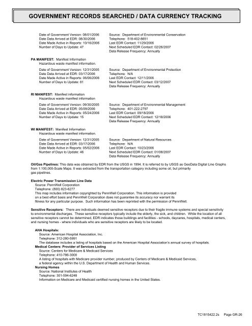 GOVERNMENT RECORDS SEARCH