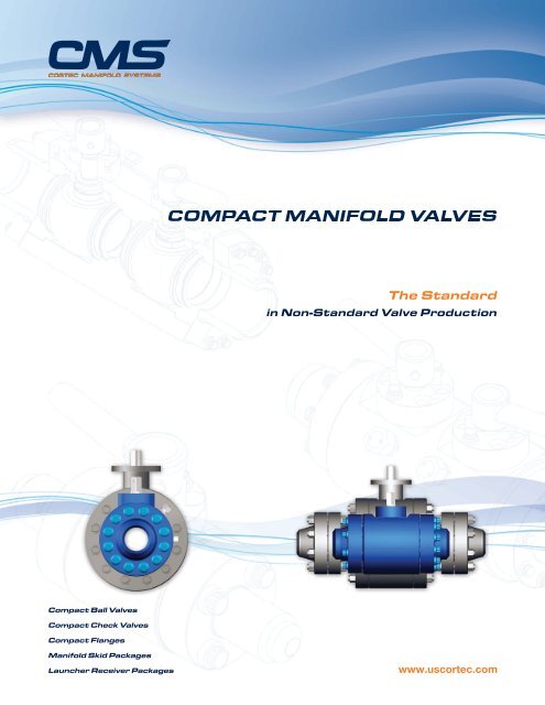 compact manifold valves - CORTEC is a design, manufacturing