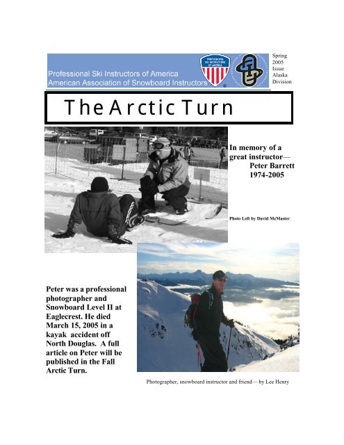 The Arctic Turn: Spring 2005 - PSIA / AASI Alaska