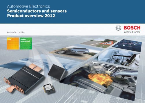 Product catalog Autumn 2012 - Bosch Semiconductors & Sensors