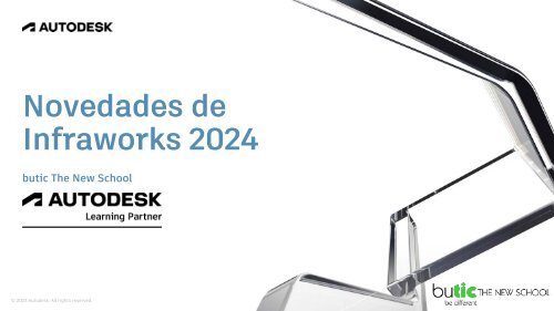 Novedades de Infraworks 2024 - butic The New School