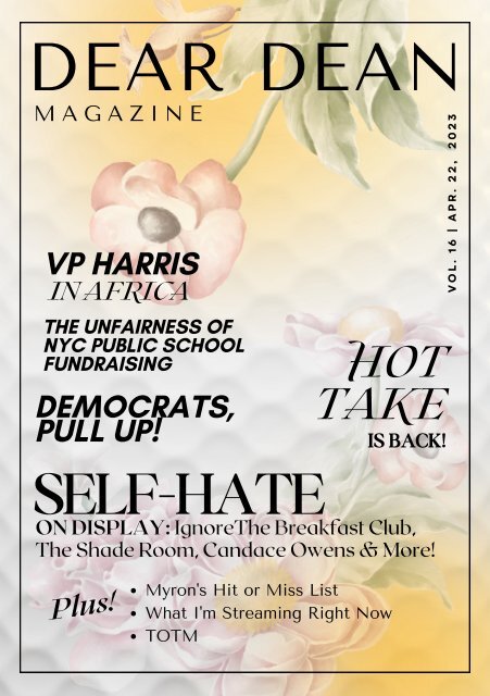 Dear Dean Magazine April 2023