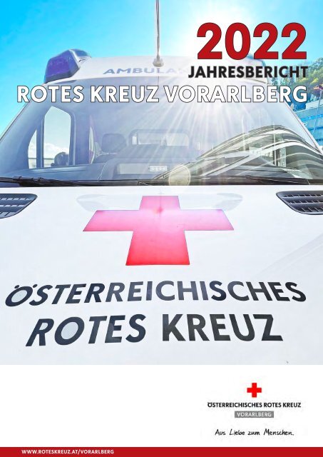 Rotes Kreuz Vorarlberg: Jahresbericht 2022