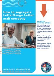 Mails Segregation incentive payment - How to guide
