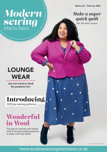 Modern Sewing Starts Here Edition 26