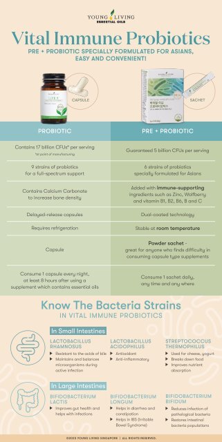 Vital Immune Probiotics VS Life 9