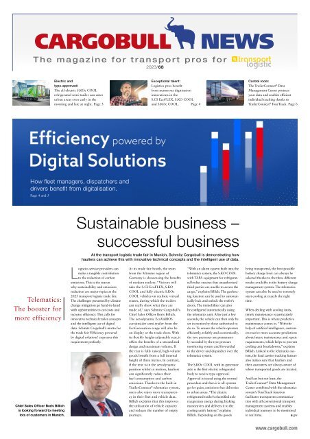 Cargobull News - Transport Logistics (EN)