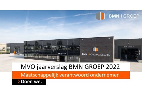 BMN GROEP MVO jaarverslag 2022 DEF