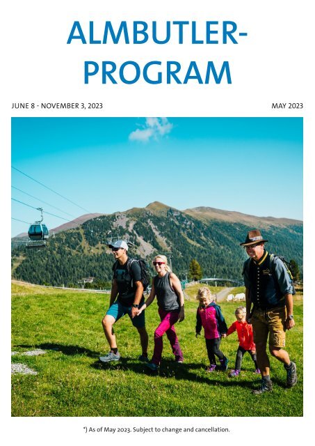 Butlerprogramm English