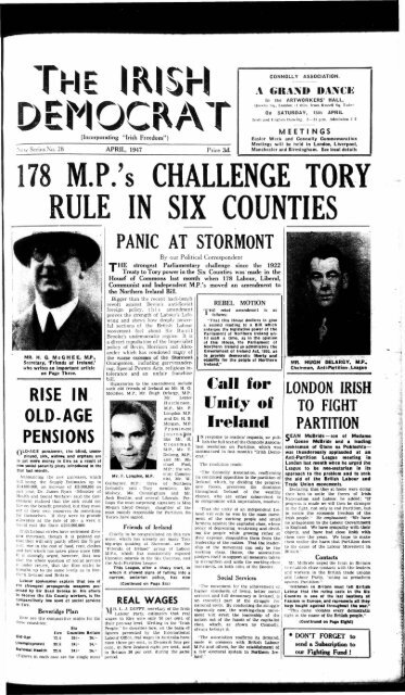 Irish Democrat April 1947