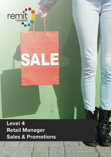 Level 4 Retail Manager - Sales and Promotions - Month 12