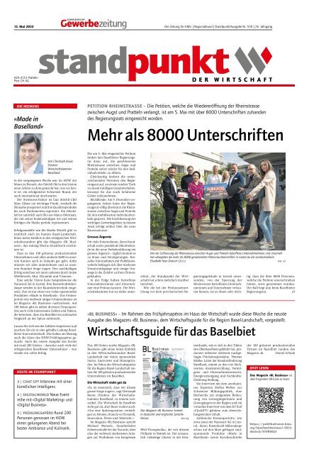 Standpunkt 559, 12. Mai 2023