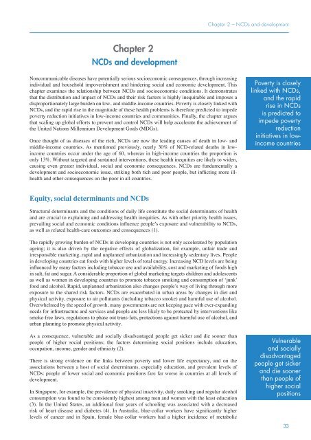 Chapter 2 – NCDs and development - World Health Organization
