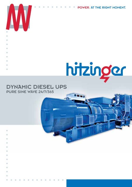 DYNAMIC DIESEL UPS - Hitzinger