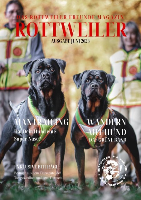 Rottweiler - Das Magazin Ausgabe Juni 2023