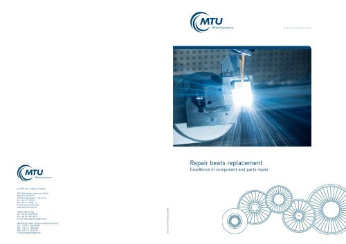 Repair beats replacement - MTU Aero Engines
