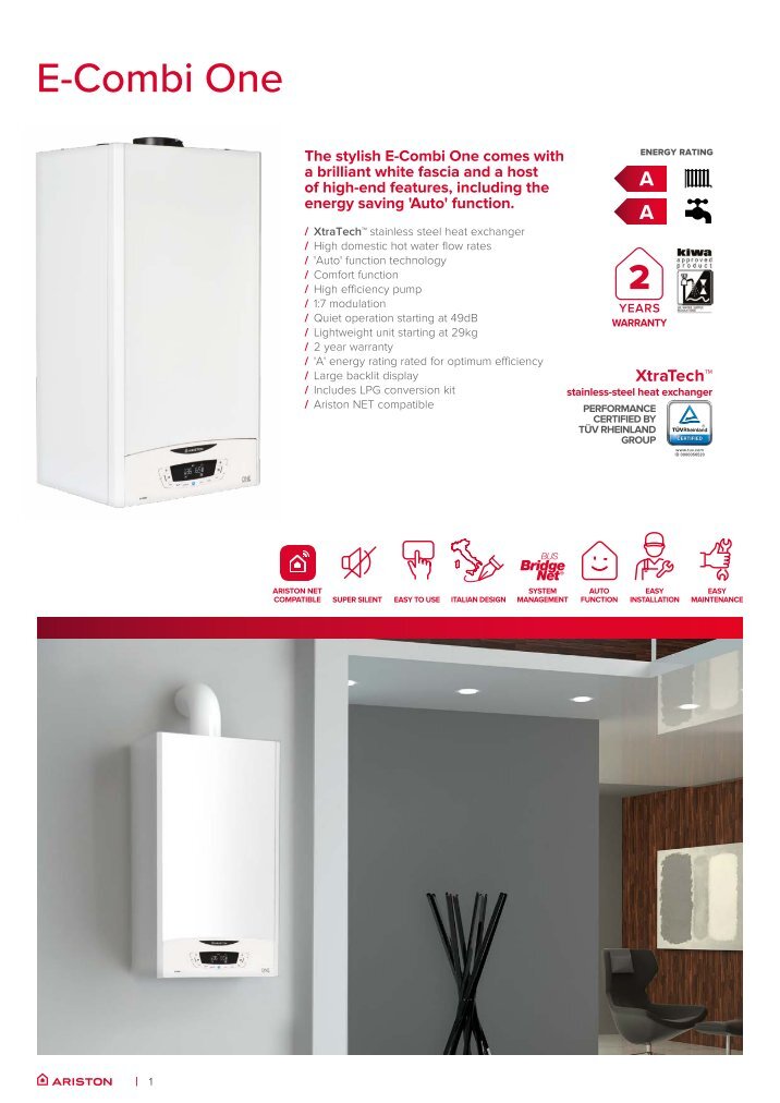 Ariston Andris R 10-15-30 ltr Manual