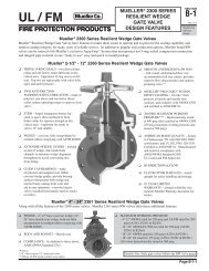 8 mueller® super centurion® fire hydrant parts - Mueller Co.