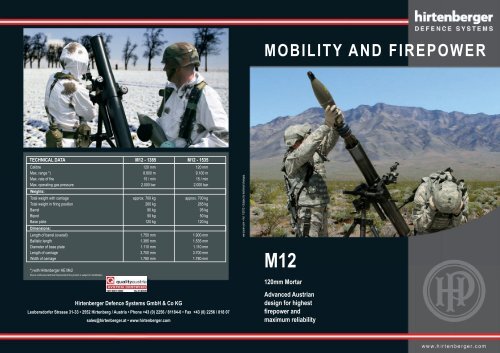 MOBILITY AND FIREPOWER