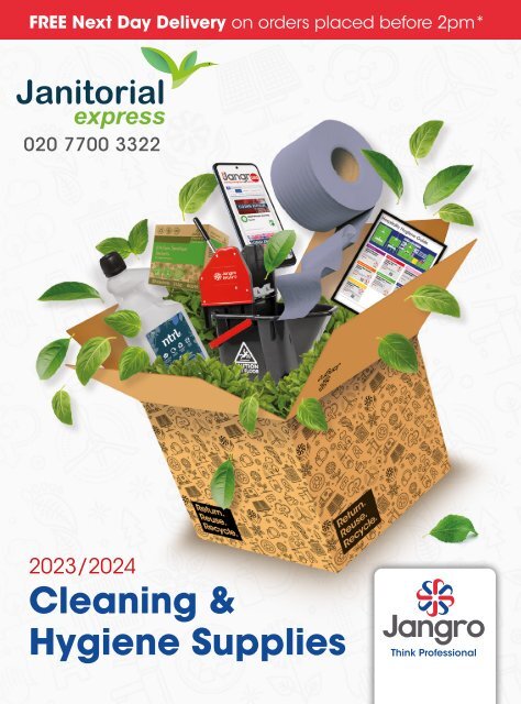 Janitorial Express 2023 Cleaning & Hygiene Supplies Catalogue