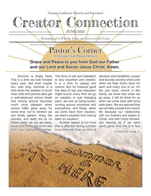 Creator Connection June 2023