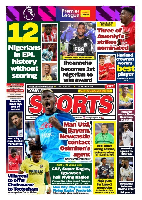 Complete Sports - Friday, June 2, 2023