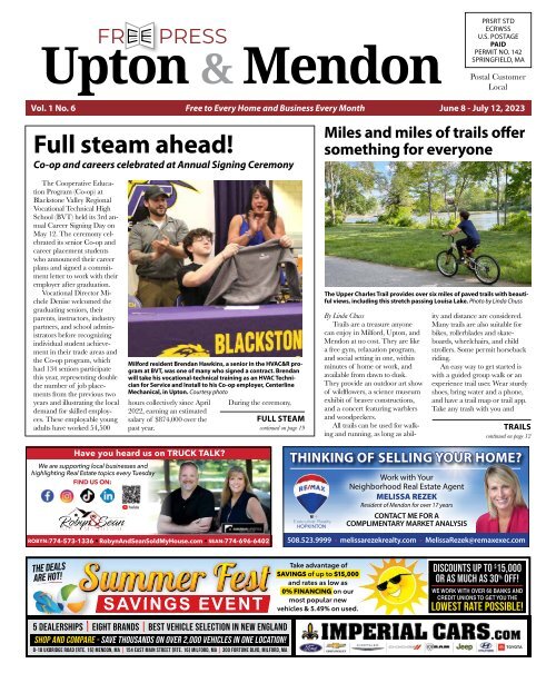 Upton & Mendon Free Press June 2023