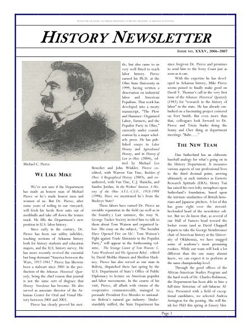 Arkansas History