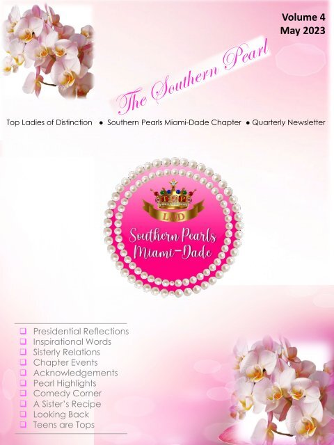 The Southern Pearl Newsletter^J Volume 4^J May 2023 Edition^J 06182023AA