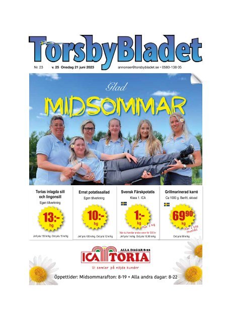21 juni - Trevlig midsommar