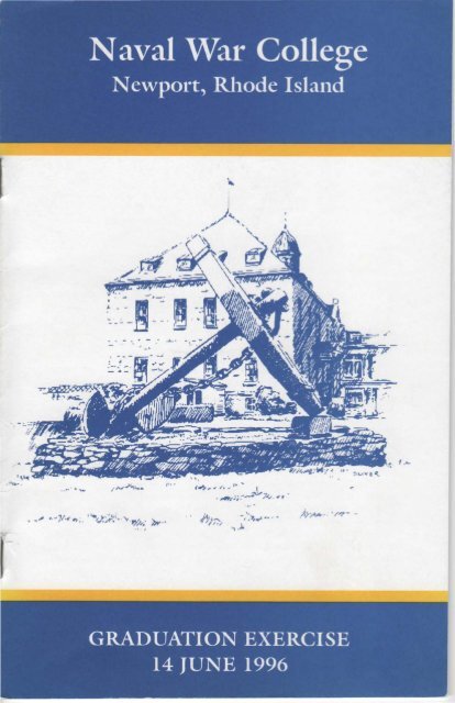 June 14, 1996 - US Naval War College