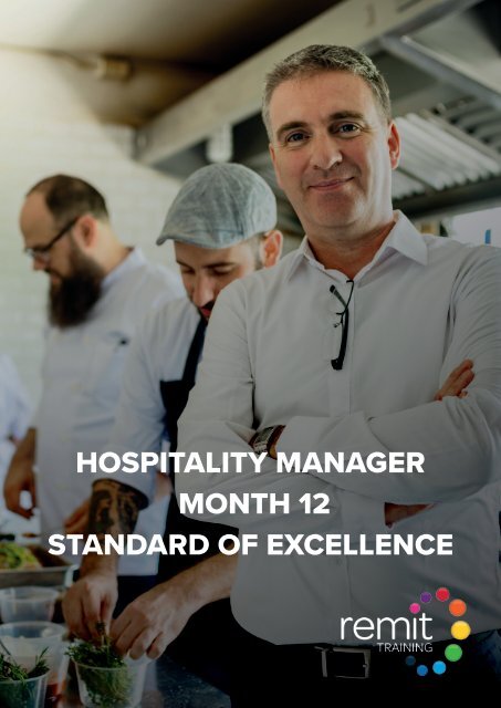Hospitality Manager - Month 12