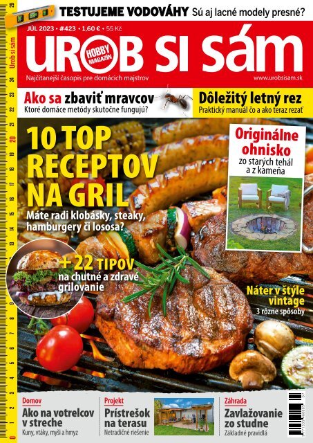 Časopis Urob si sám 7/2023
