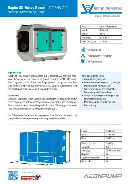 AEONPUMP Raptor 8D-Heavy