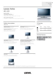 Loewe Xelos 32 LED