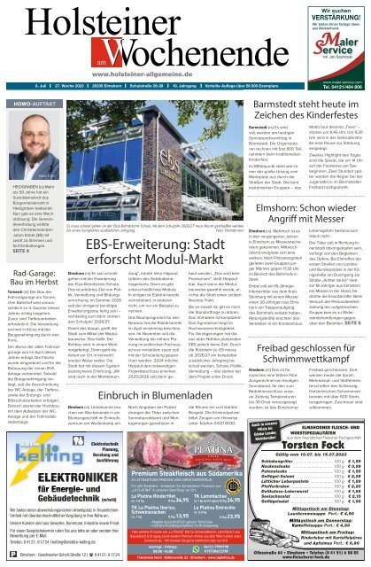 Holsteiner am Wochenende 27 2023