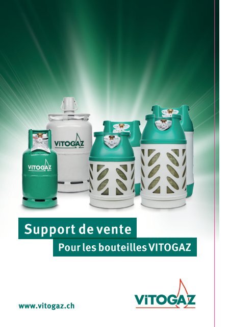 Support de vente pour les bouteilles VITOGAZ 2023