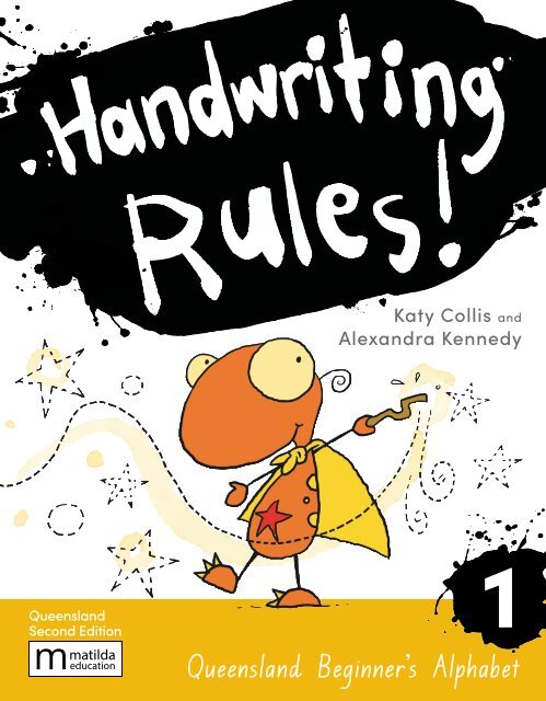 Handwriting Rules! 1 Qld 2e sample/look inside
