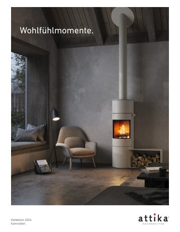 Attika Katalog | Kollektion 2024 Kamine | Cheminée