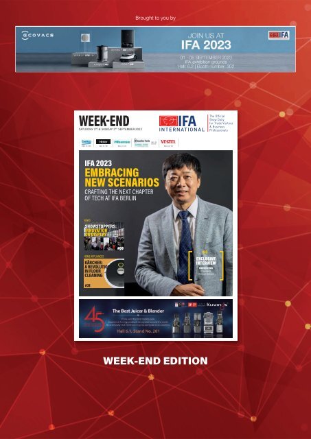 IFA INTERNATIONAL 2023 - WEEK-END EDITION