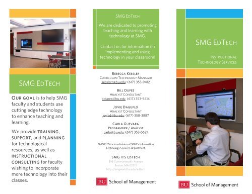 SMG EdTech brochure - SMG World
