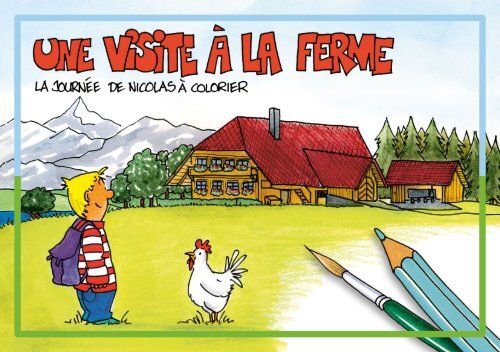 Livret de coloriage «une visite à la ferme»